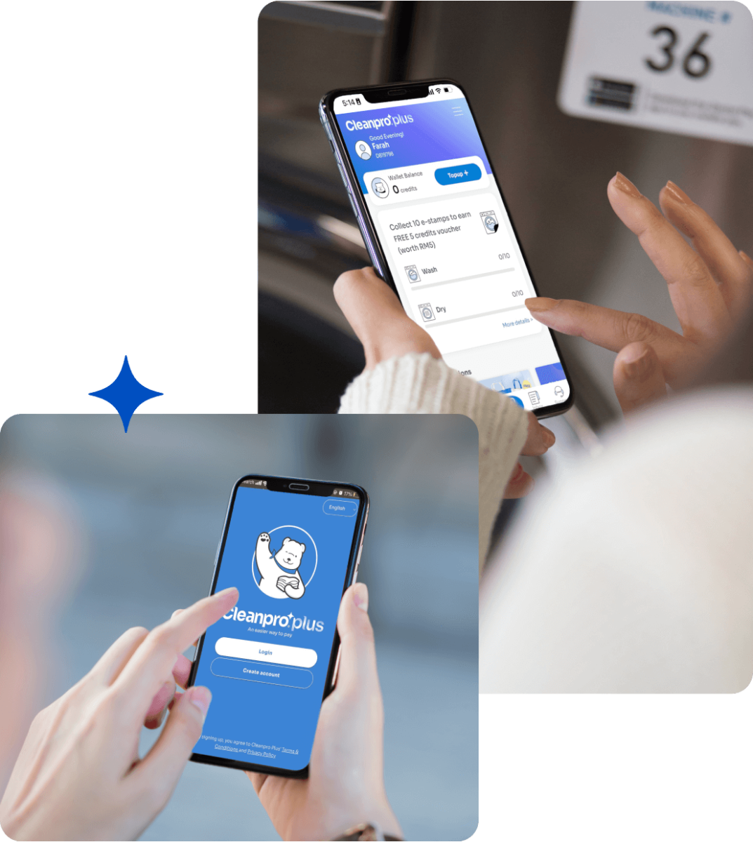 The All-New Cashless Payment App For Laundry | Cleanpro Plus